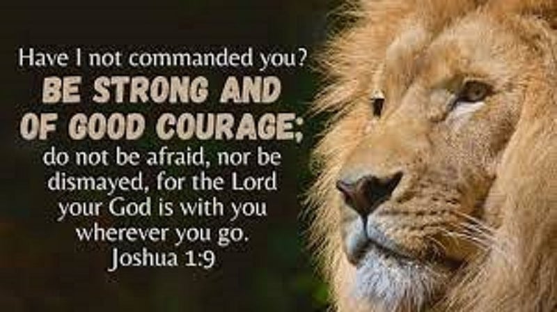 Prayer For Courage – God's Word on That