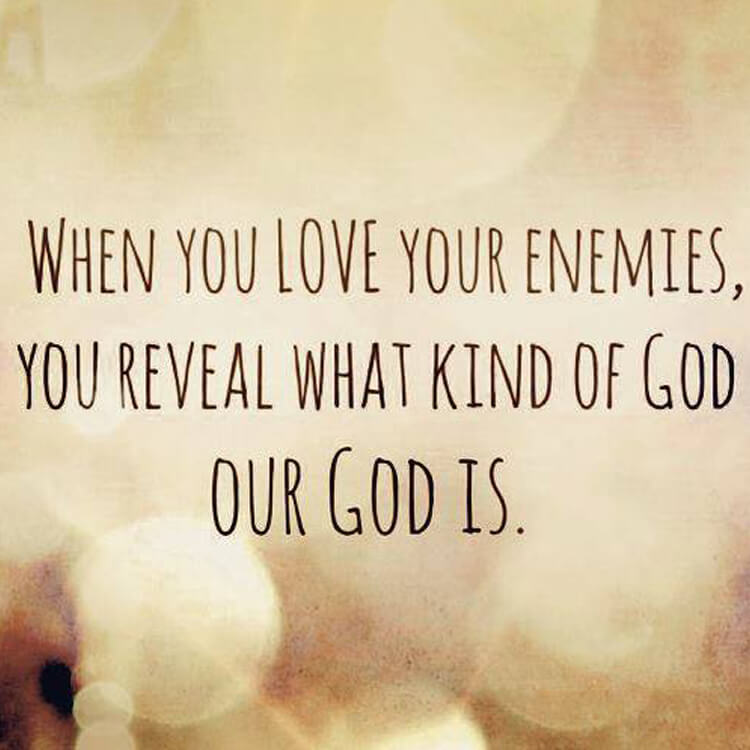 Praying to Love my Enemies – God's Word on That